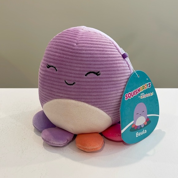 Squishmallows | Other | Nwt 5 Beula The Octopus Squisharoy Squishmallow ...